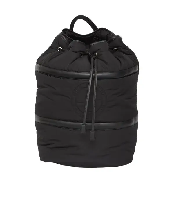 Saint Laurent Rive Gauche Drawstring Backpack - Black
