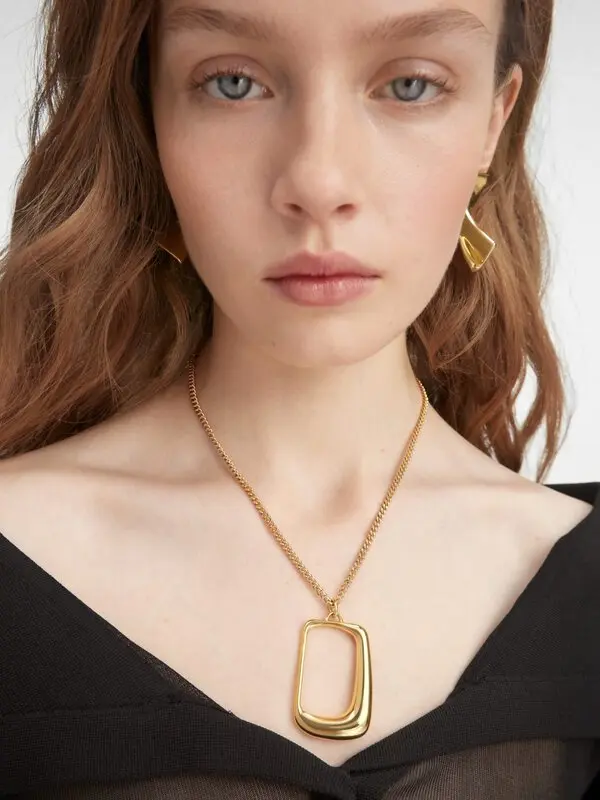 Jacquemus J Pendant Necklace