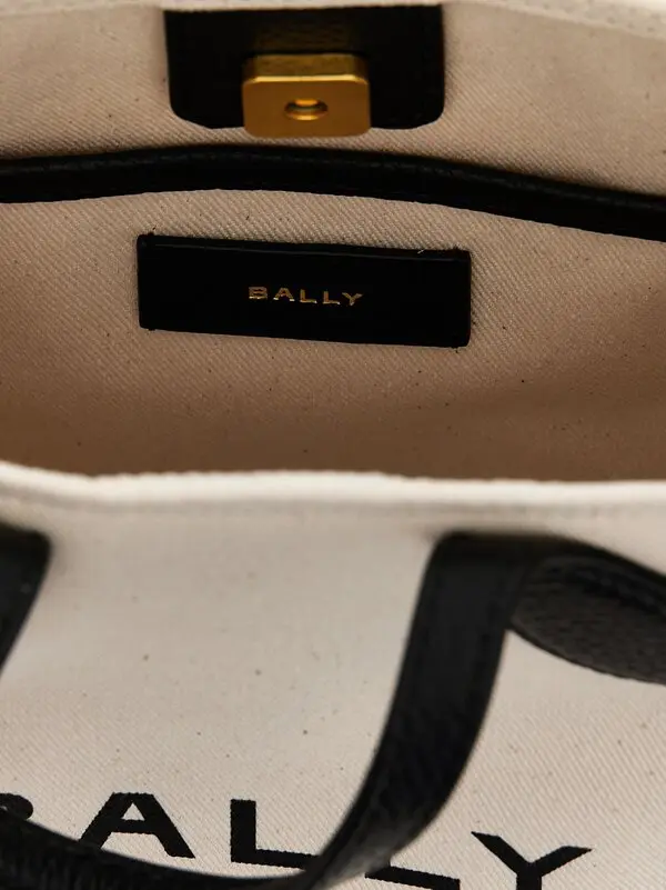 Bally Bar Mini Keep On Tote Bag - Black
