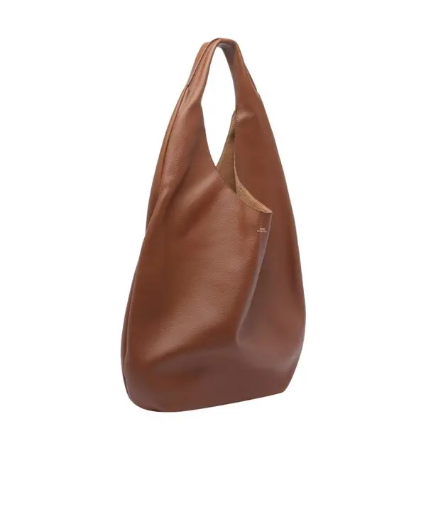 A.p.c. Le Neige Hobo Shoulder Bag - Brown
