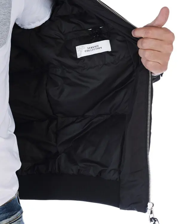 Versace Logo Zipper Jacket