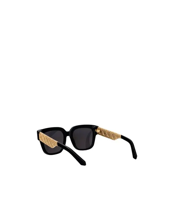 Dior Cat Eye Frame Sunglasses With Embellished Temple Detail