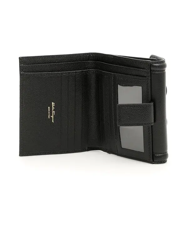 FERRAGAMO Credit Card Case - Black