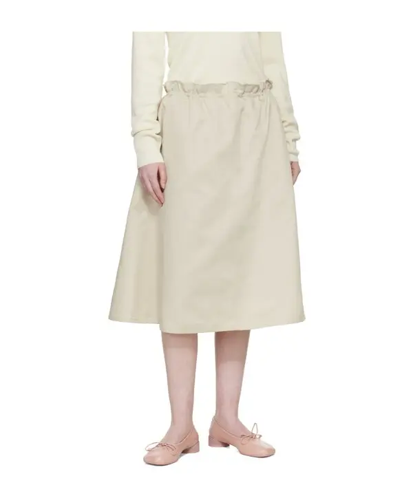 MAISON MARGIELA Midi Skirt - Beige