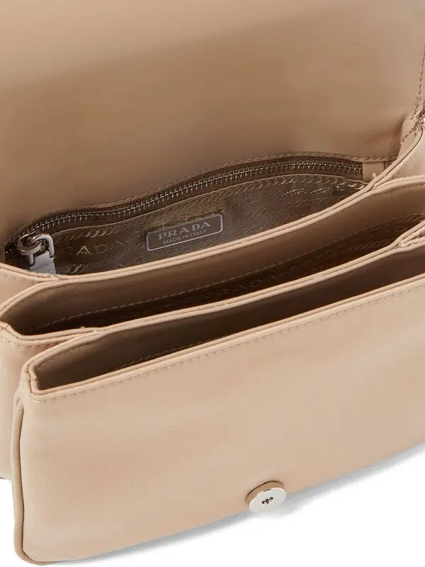 Prada Chain-link Trim Shoulder Bag