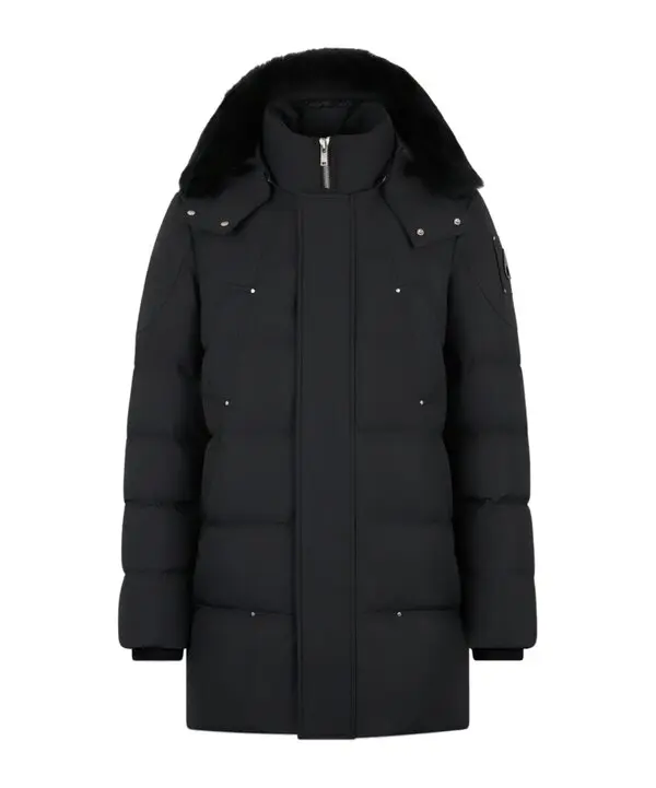 Moose Knuckles Cloud Neoshear Parka With Fur Trim