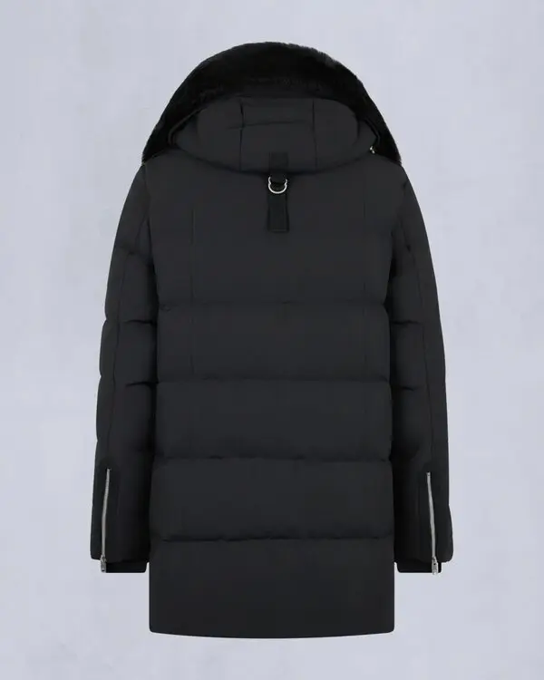 Moose Knuckles Cloud Neoshear Parka With Fur Trim