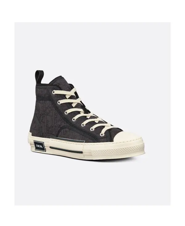 Dior B23 High-top Casual Sneakers - Black