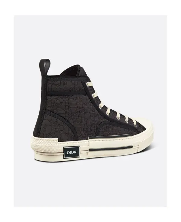 Dior B23 High-top Casual Sneakers - Black