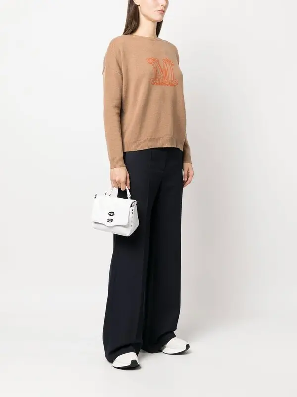 ZANELLATO Flip-top Shoulder Bag With Stud Embellishments