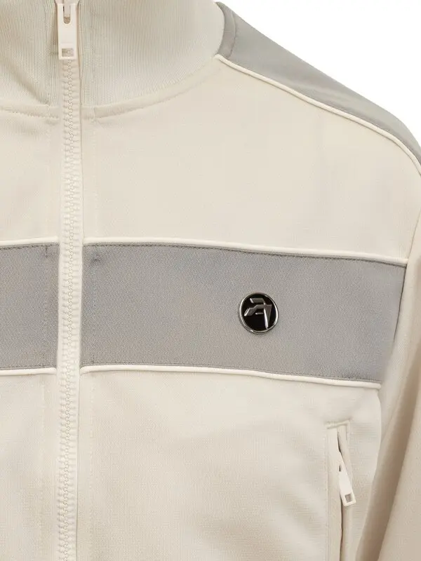 AMBUSH Cropped Track Jacket With High Collar - Nude