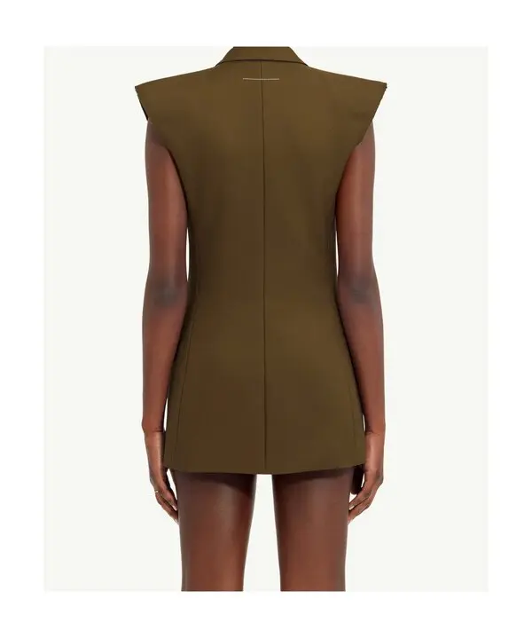 MAISON MARGIELA Double-breasted Twill Gilet