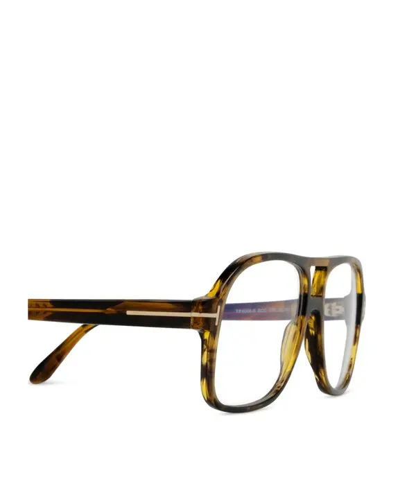 TOM FORD Aviator Eyeglasses - Brown