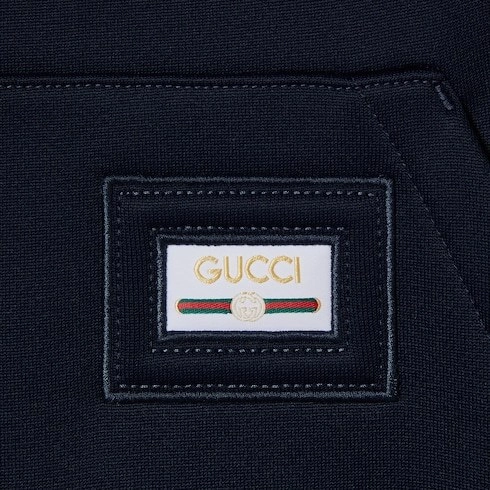 Gucci Technical Nylon Jersey Sweatshirt