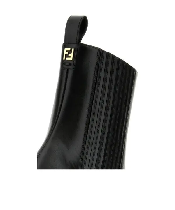 Fendi Square-toe Ankle Boots