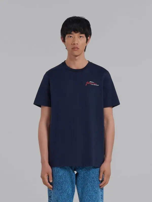 Marni Wordsearch Heart Print T-shirt