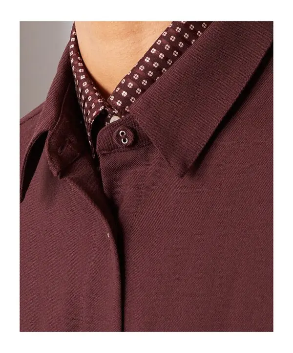 Officine Générale Button-down Long-sleeved Shirt With Flap Pockets