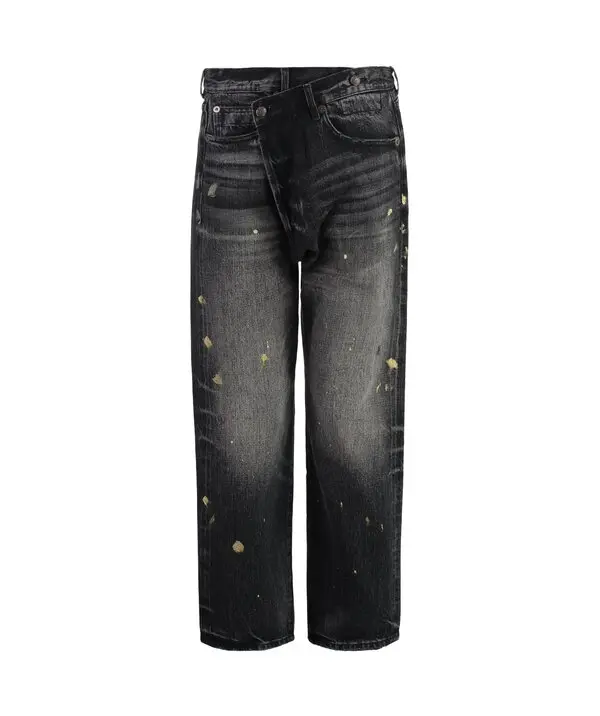 R13 Crossover Jeans - Black