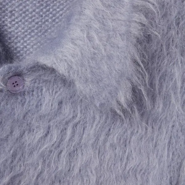 Gucci Brushed Button-up Cardigan - Lilacinus
