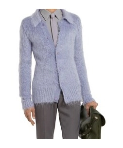 Gucci Brushed Button-up Cardigan - Lilacinus