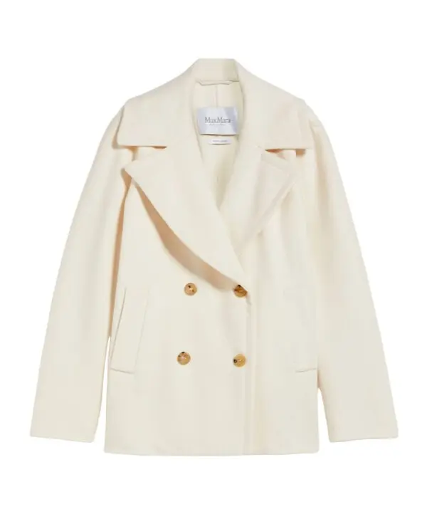 Max Mara Edgard Double-breasted Peacoat