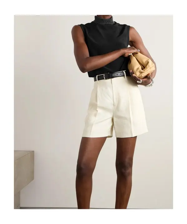 Brunello Cucinelli Sleeveless High Neck Top