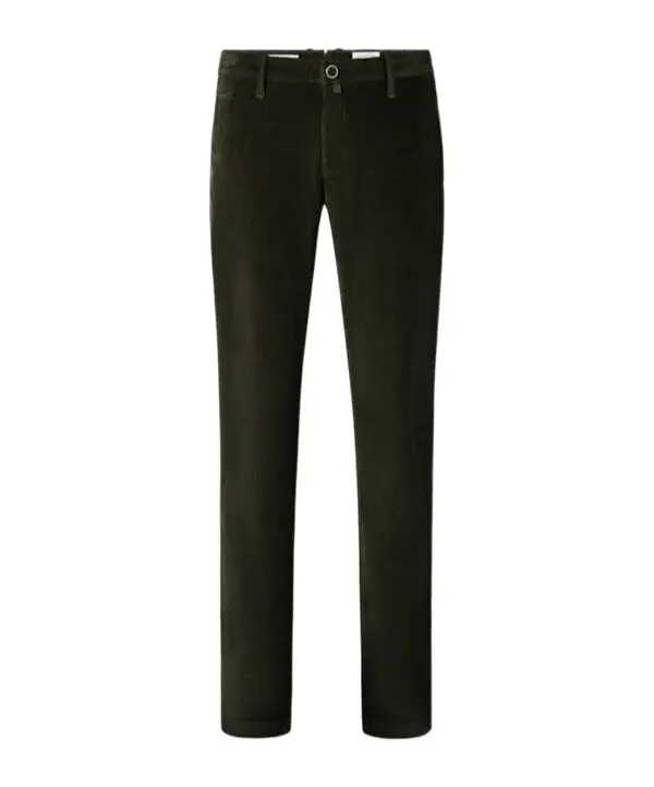 Jacob Cohen Slim-fit Corduroy Trousers - Black
