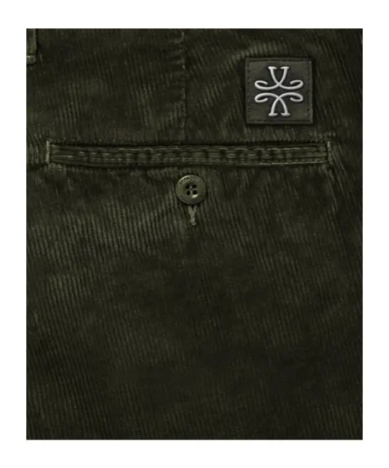 Jacob Cohen Slim-fit Corduroy Trousers - Black