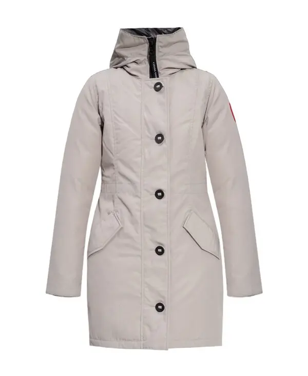 Canada Goose Hooded Parka - Limestone Color