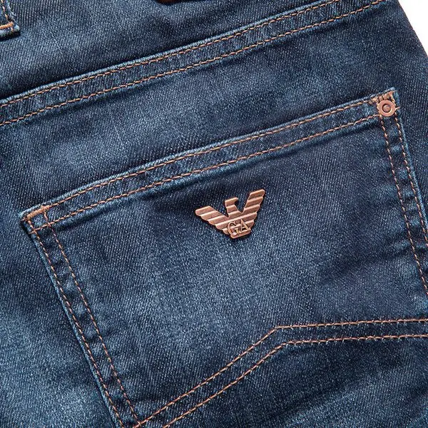 Emporio Armani Vintage Dark Wash Denim