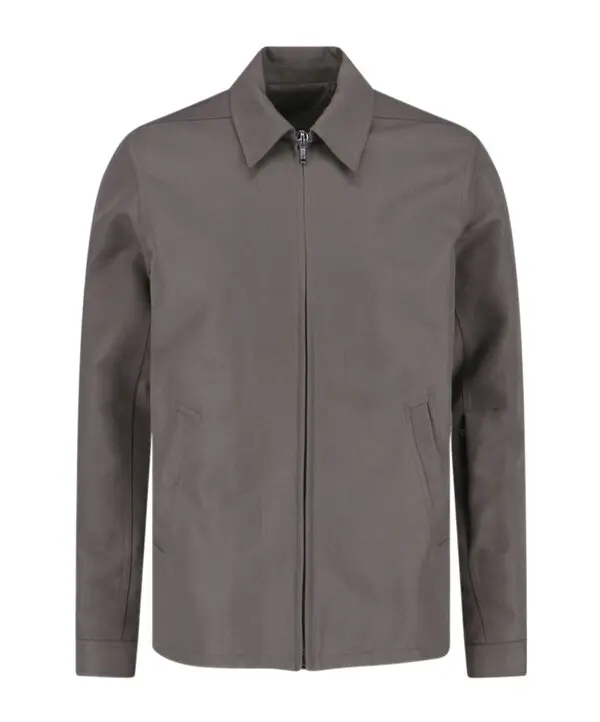 Rick Owens Zip Up Jacket - Gray