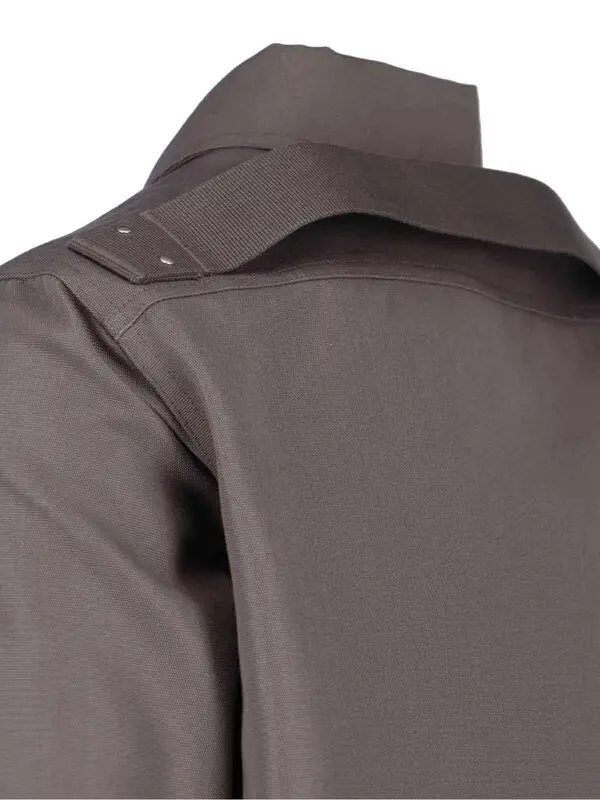 Rick Owens Zip Up Jacket - Gray