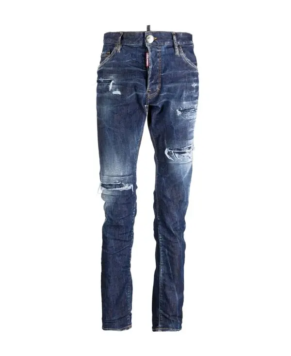 Dsquared2 Straight-leg Distressed Jeans
