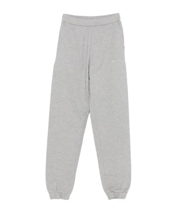 Attico Elastic Waist Track Pants - Grey