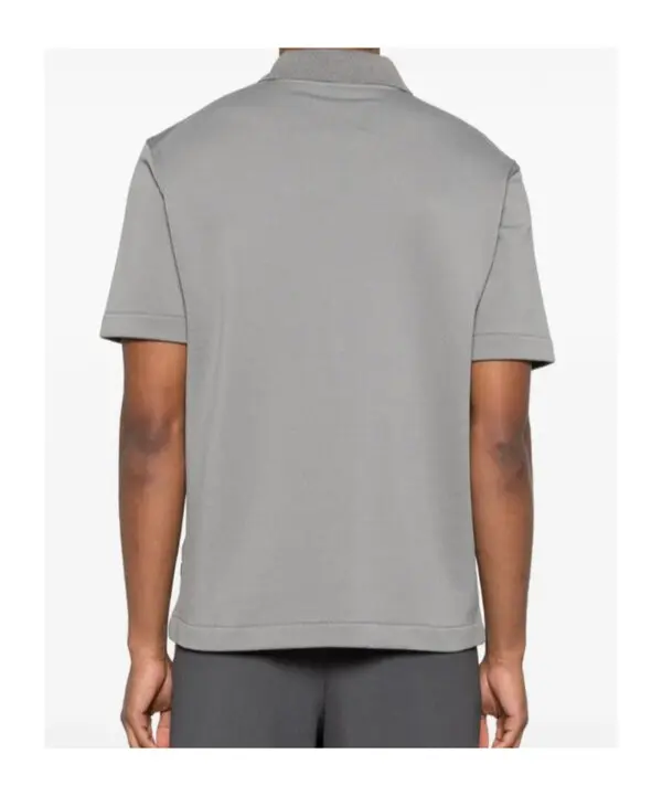 JIL SANDER Half-zip Polo Shirt - Gray