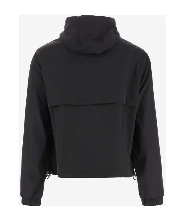 AMI Paris Logo Lettering Hooded Jacket