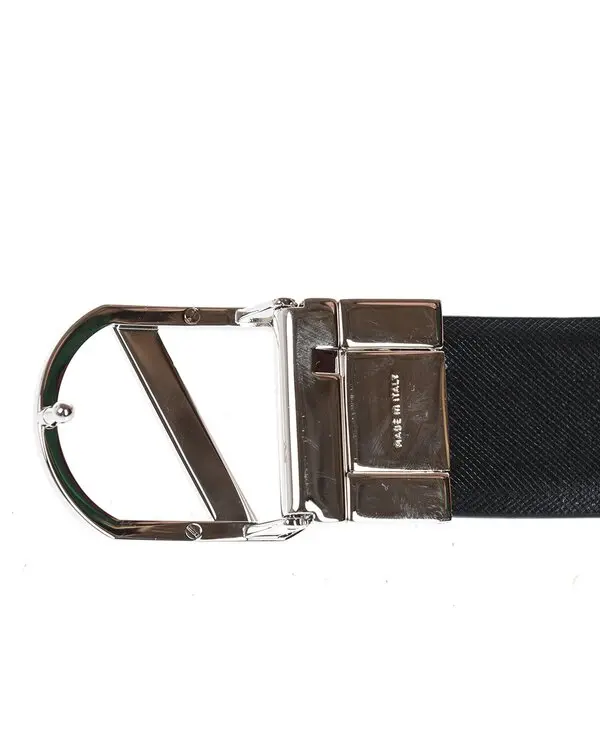 Zegna Logo Belt