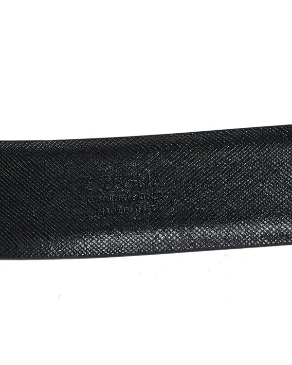 Zegna Logo Belt