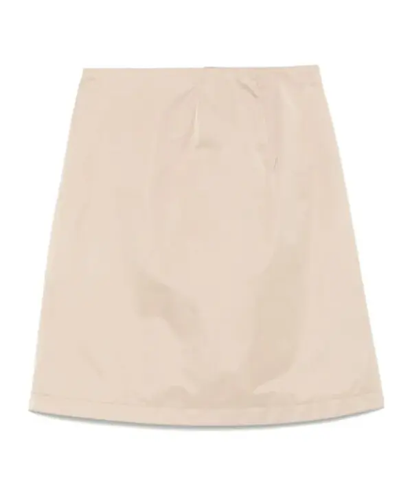 Moncler Zip Detail Skirt - Beige