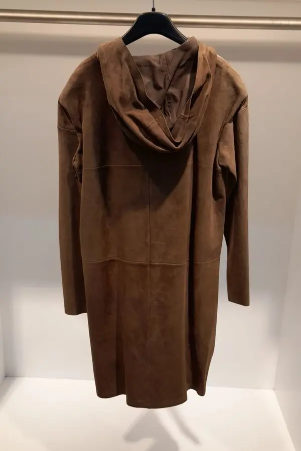 Max Mara Hooded Long-sleeved Coat