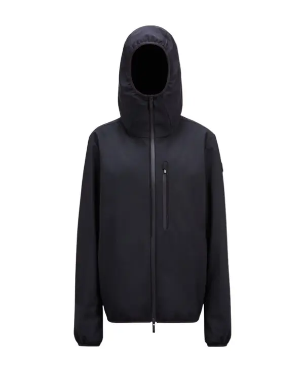 Moncler Lausfer Short Down Jacket - Black