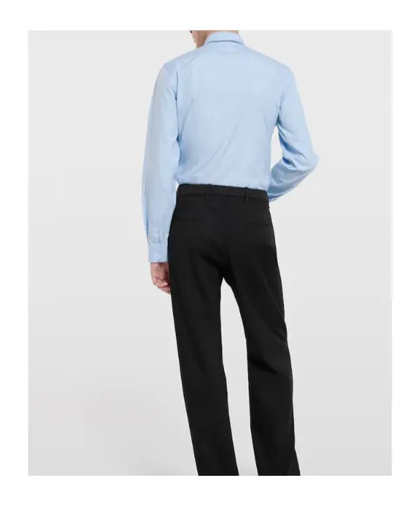 Gucci Collared Long-sleeve Poplin Shirt