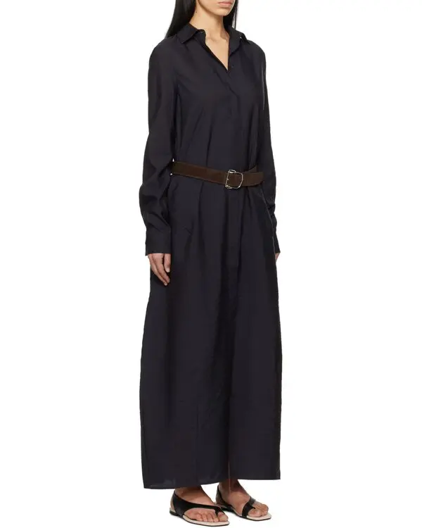 TOTEME Parachute Shirt Dress - Black