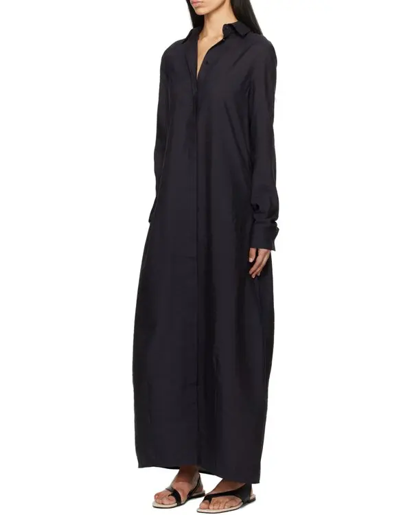 TOTEME Parachute Shirt Dress - Black