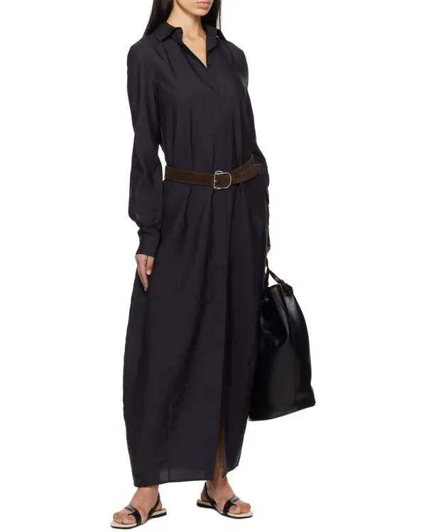 TOTEME Parachute Shirt Dress - Black
