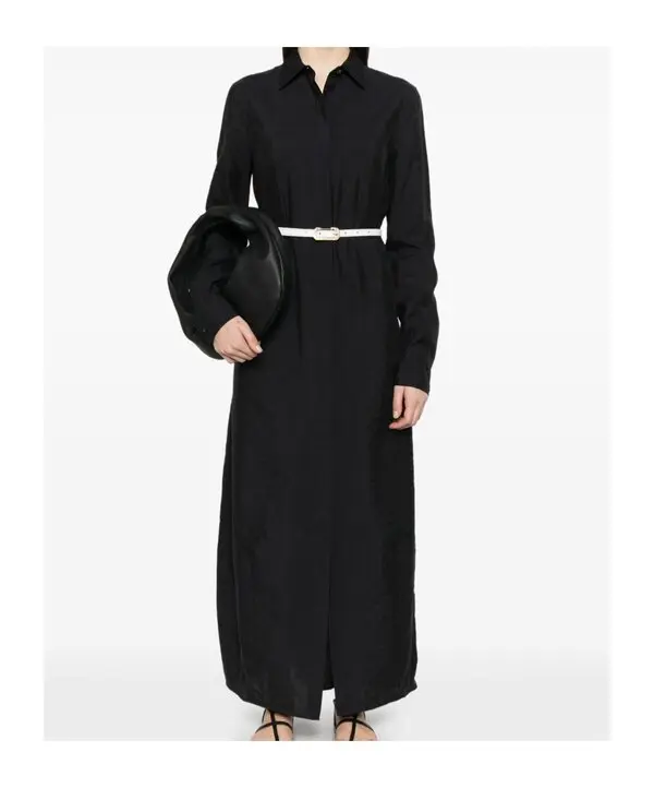 TOTEME Parachute Shirt Dress - Black