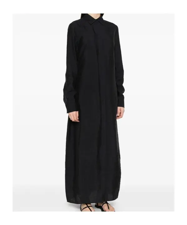 TOTEME Parachute Shirt Dress - Black
