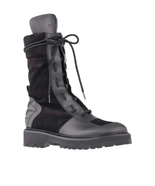 Bally Lace Up Boots