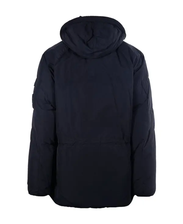 C.P. COMPANY Hooded Puffer Jacket - Black