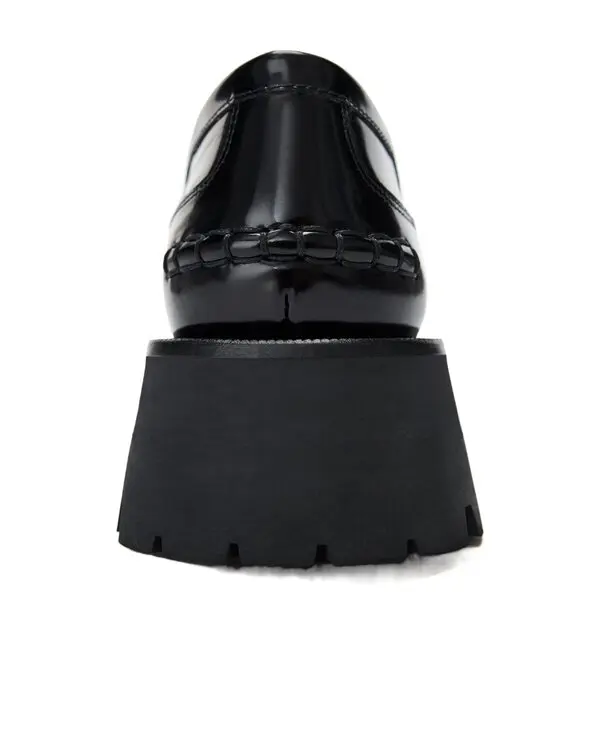 Alexander Wang Carter Mid-heel Lug Loafers - Black